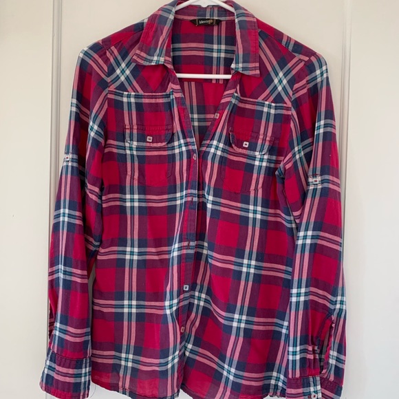 Identity | Tops | Identity Flannel Button Down Shirt | Poshmark